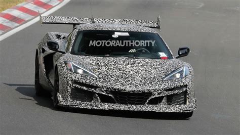 2026 Chevy Corvette Zora Spied C8 Hybrid Flagship Rips Around The