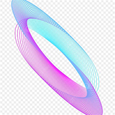 Color Twisted Gradient Line Pattern Geometry Curve Color Gradient