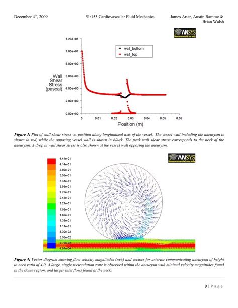 2d Cfd Simulation Of Intracranial Aneurysm Pdf