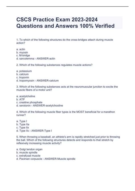 Cscs Exam Bundle Questions And Answers 100 Correct Stuvia Us