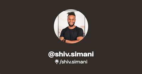 Shiv Simani Twitter Instagram Linktree