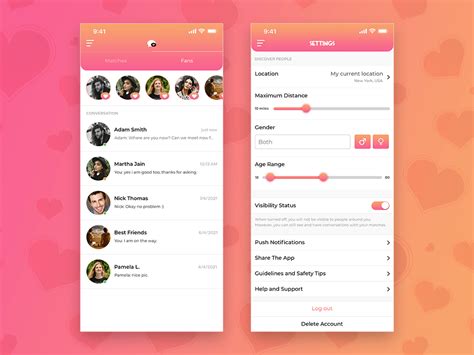 A Tinder Bumble Like Application Template Upwork
