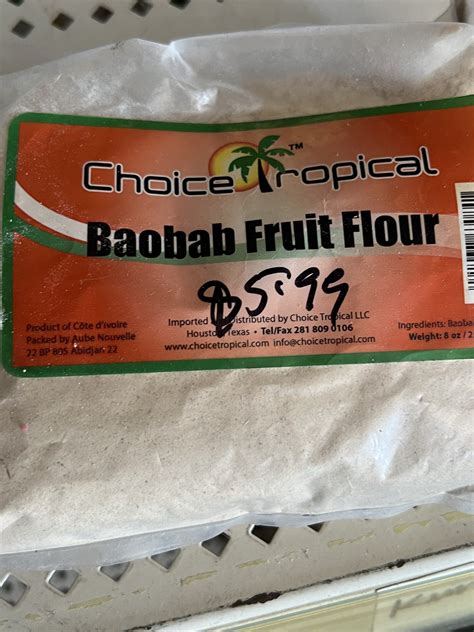 Baobab Flour —