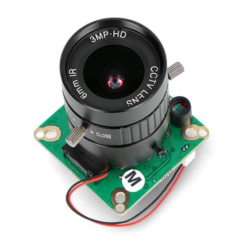Arducam IR CUT IMX477 Kamera 12 3 MPx HQ Su 6 Mm CS Tvirtinimo