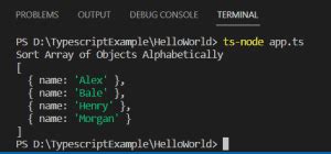 Typescript Sort Array With Examples Spguides