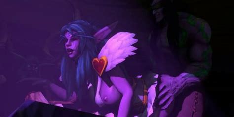 Tyrande Naked Enjoying Sex Wow