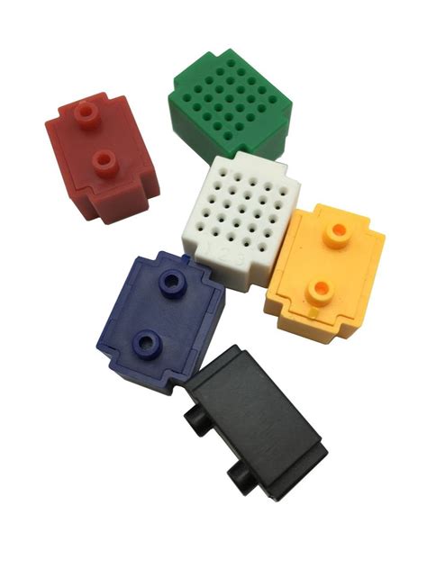 Buy XF 25 Ultra Mini Multi Color Block Building Breadboard At Best Price