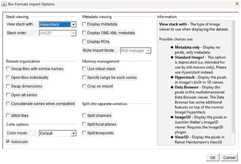 suppress bio formats pop up while running macro usage and issues
