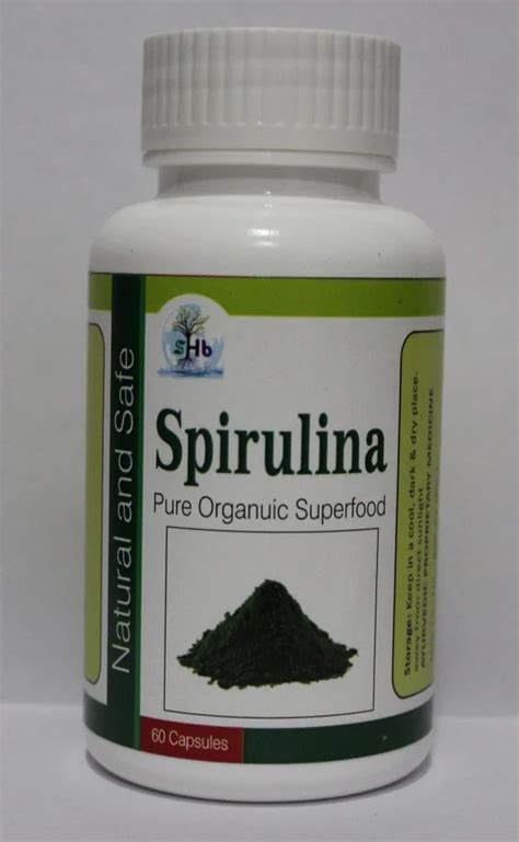 Organic Spirulina Capsules 60 Capsule At ₹ 155bottle In Amritsar Id