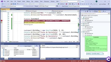 Poo Encapsulamiento Y Constructor En C Youtube