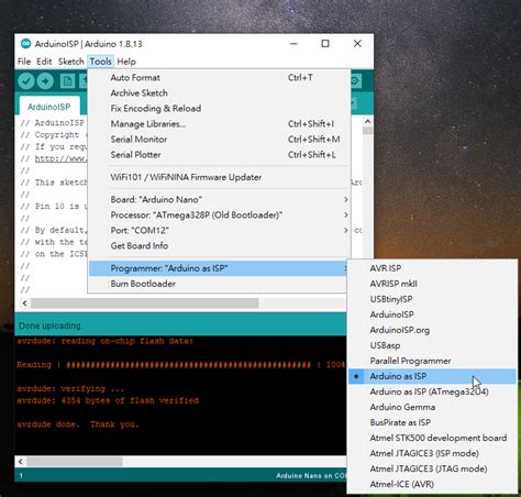 Arduino Nano 不能寫入 有什麼方法重設成出廠狀態呢 健伍的學習空間