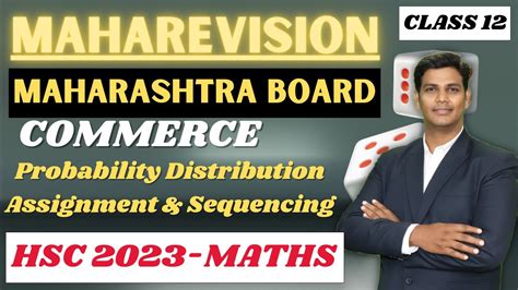 HSC MAHAREVISION 2023 Maths Probability Distribution Assignment