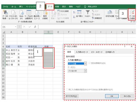 【現場の実務編23】整数のみ入力可能にし、それ以外はエラーメッセージを表示（データの入力規則）｜ひろふみのエクセル知恵袋
