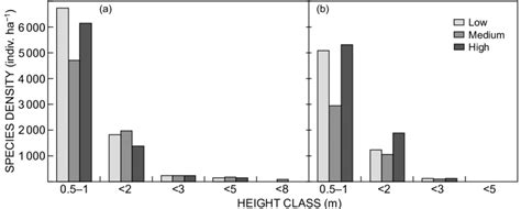 Woody Vegetation Structural Distribution In The A Combretum Woodlands