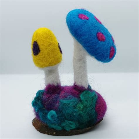 Brights Toadstool Needle Felting Kit The Prolific Crafter