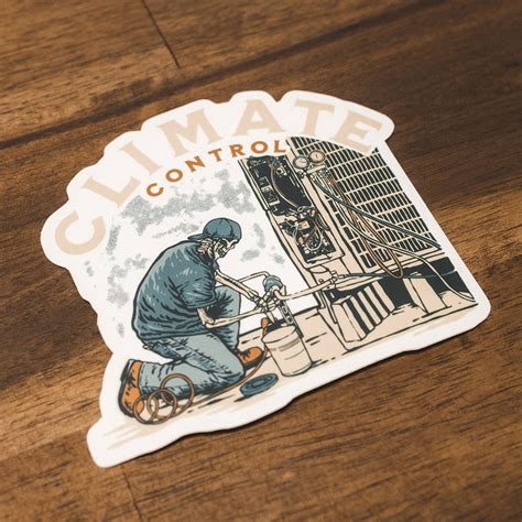 Climate Control Sticker Workman