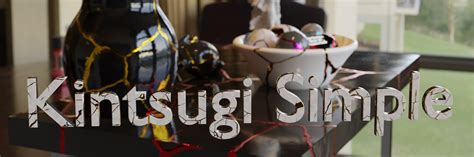 Kintsugi Simple Blender Procedural Flippednormals