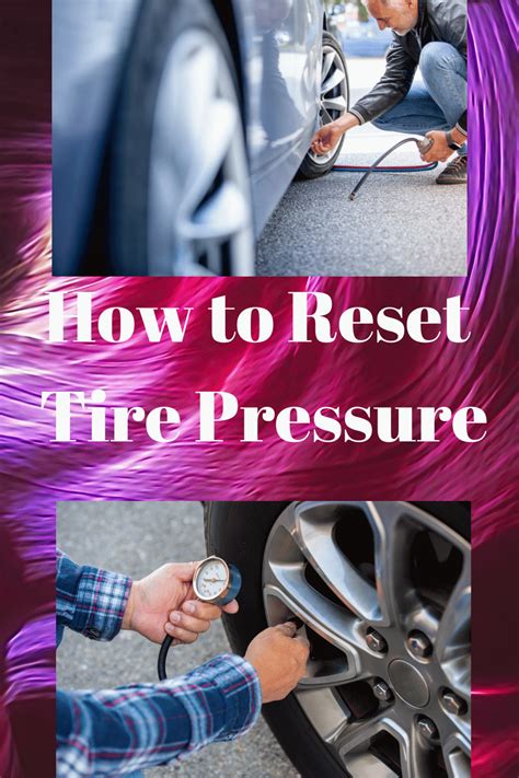 How To Reset Tire Pressure Monitor System