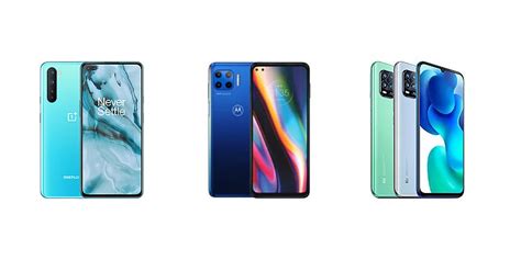 OnePlus Nord Vs Moto G 5G Plus Vs Xiaomi Mi 10 Lite 5G Specs