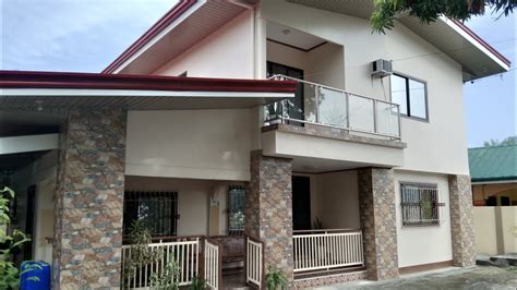 2 Storey Half Hardiflex Half Cement Simple House Design Idea 2023 Youtube