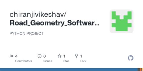road geometry software dev license at main · chiranjivikeshav road