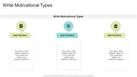 Write Motivational Types PowerPoint Presentation And Slides SlideTeam