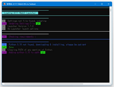 A1111 WebUI Easy Installer and Launcher のダウンロードと使い方 k本的に無料ソフトフリーソフト