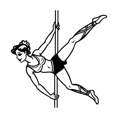Started Pole Dancing 57281965 Vector Art At Vecteezy