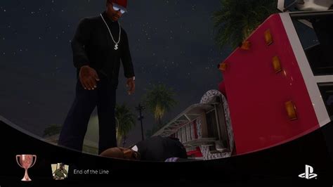 Grand Theft Auto San Andreas Trofeo End Of The Line Youtube