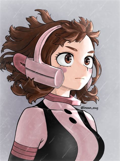 Uraraka Ochako Boku No Hero Academia Drawn By Imoan Atag Danbooru