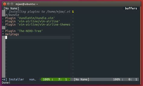 Vimlinux 5 The Nerd Tree 설치하기 김명재 Myeongjae Kim