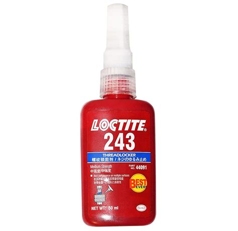 Loctite 243 Threadlocker Blue Liquid 50 Ml Bottle Uk