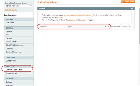 Custom Stock Status Installation Magento Extensions And Themes Wiki Knowledgebase