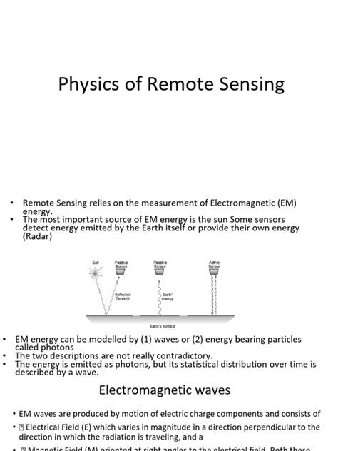 Lectureii Pdf Electromagnetic Radiation Electromagnetic Spectrum