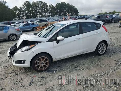 Report 3fadp4ej0km148371 Ford Fiesta 2019 White Gas Price And Damage