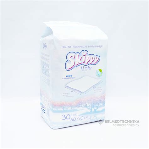 Пеленки гигиенические детские Skippy LIGHT 60х90 30шт