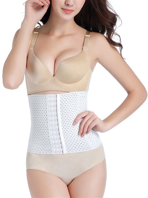 Shunvnny Women Waist Trainer Tummy Control Shapewear Underbust Waist