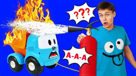 Веселая Школа пожар на пикнике в лесу Развивающие мультики для малышей Youtube