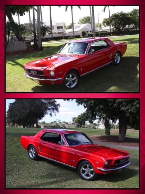 Ford Mustang C Code S Matching W Barrel Carb And Manual