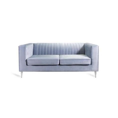 Jvmoebel 2 Sitzer Grau Sofa 2 Sitzer Elegantes Modern Luxus Design
