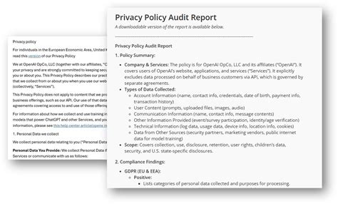 Privacy Policy Analyzer • Legal Apps • Apply Generative Ai To Law Practice