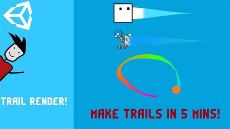 How To Make A Trail For Your Character Or Cursor Using Trail Renderer