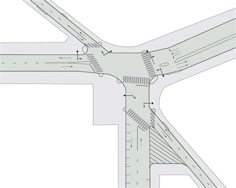 Blank Intersection Diagram