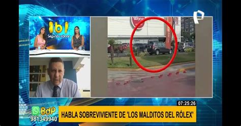 Sobreviviente A Asalto En Miraflores “la Persona Que Me Disparó