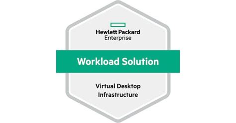 Alexander Foteev On Linkedin Hpe Workload Solution Virtual Desktop