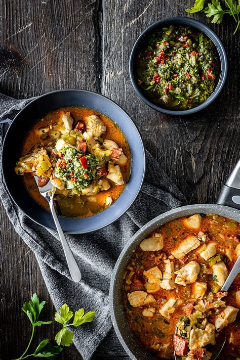 Chicken And Chorizo Sausage Gumbo