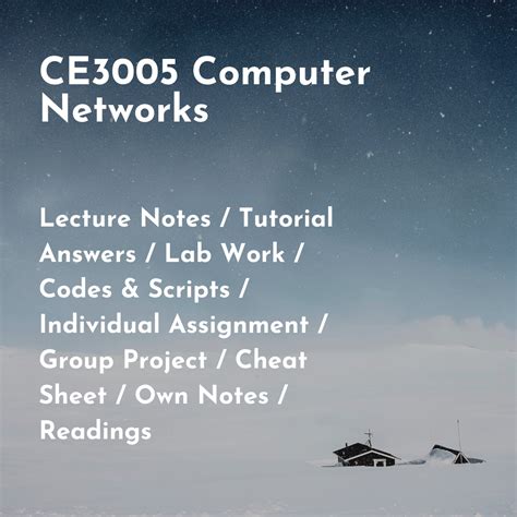 Ce3005 Computer Networks Academiii