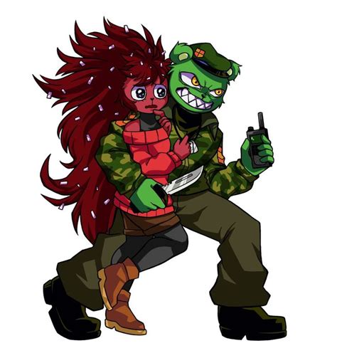 Happy Tree Friends Fliqpy Y Flaky Happy Tree Friends Flippy Happy