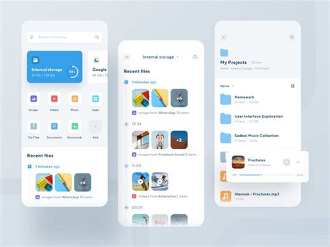 File Manager App File Manager App Icon Design App Design