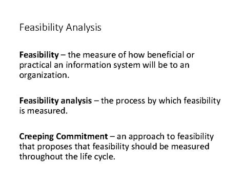 Feasibility Analysis The System Proposal System Analysis Design
